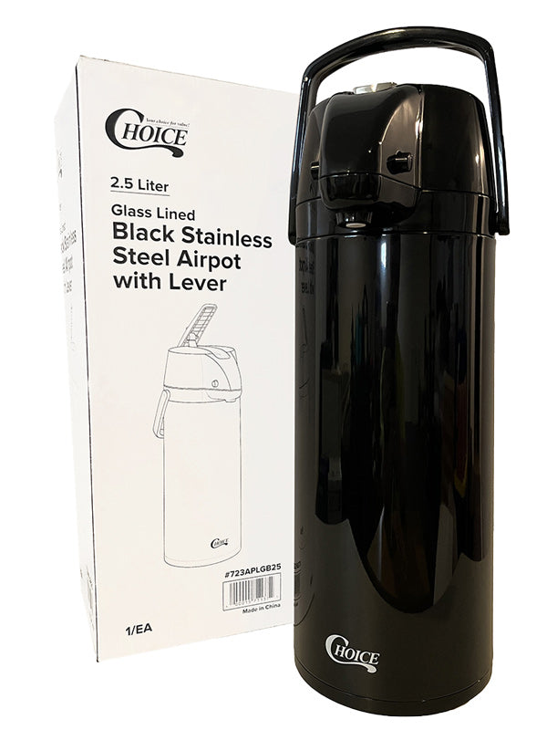 2.5L Glass Lined Airpot – Hogan Brothers Coffee